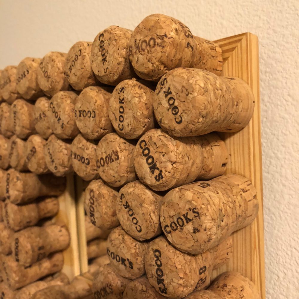 cork mirror – TIKI+trundle